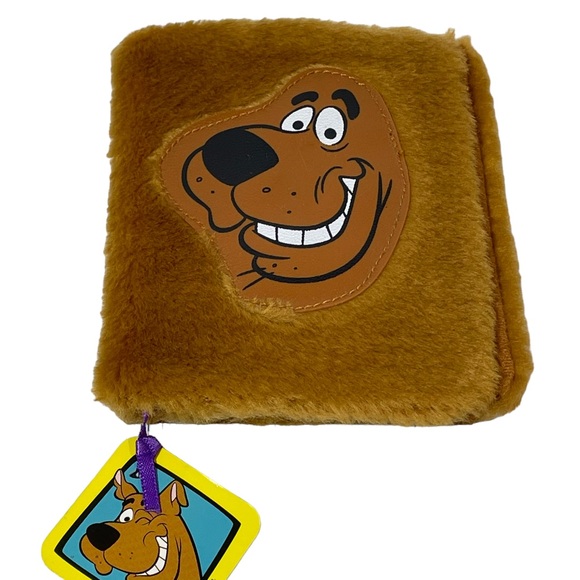 Source Unknown | Office | Zoinks Scooby Doo Note Pad Wallet Furry Plush ...